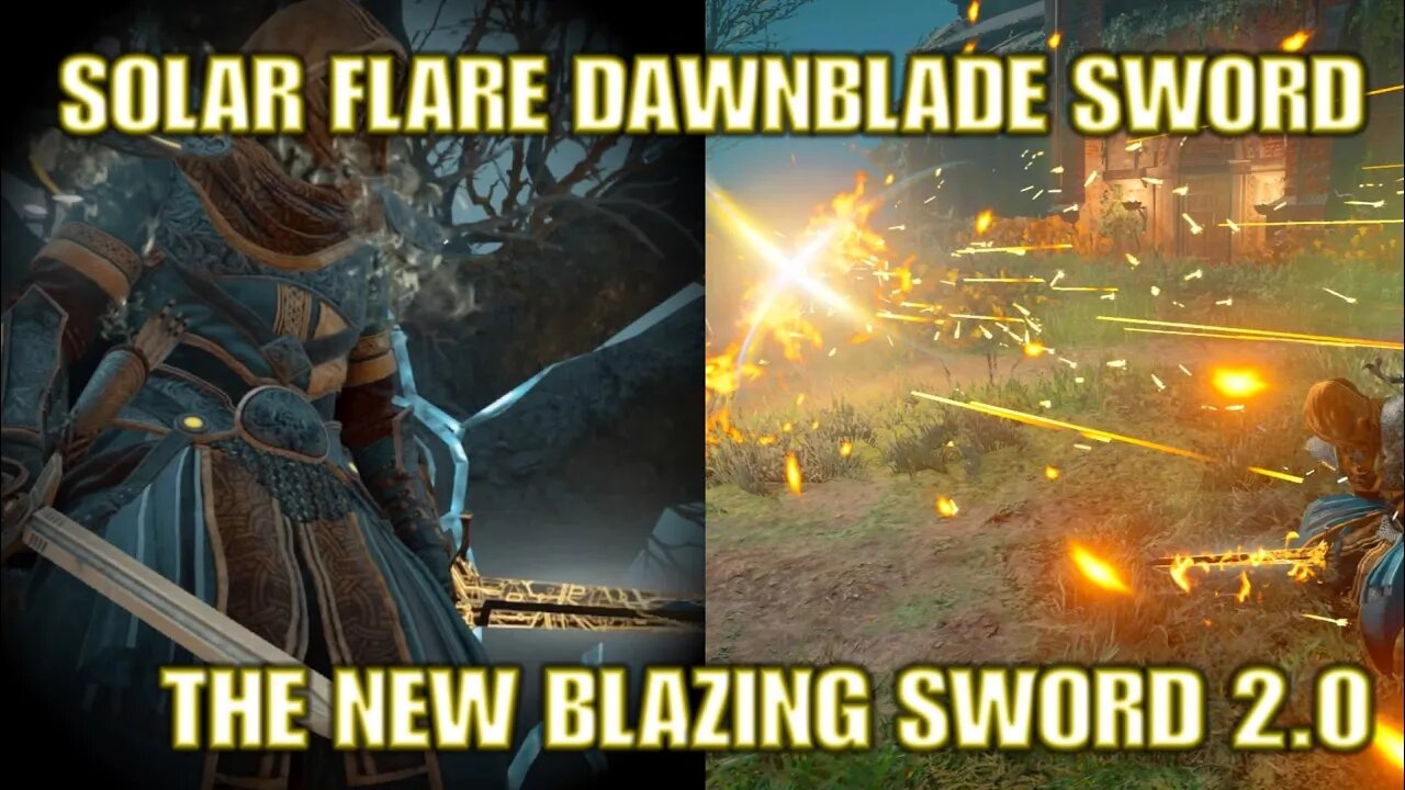 AC Valhalla | Fallen Hero Armor Set, Blazing Sword + Dawnblade Sword ...