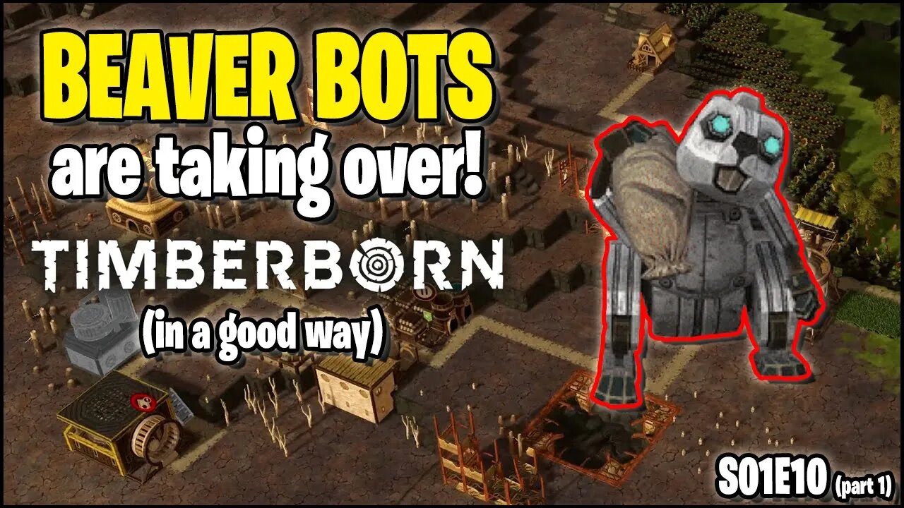 The start of the BEAVER BOTS revolution in Minetown! AI generated map ...