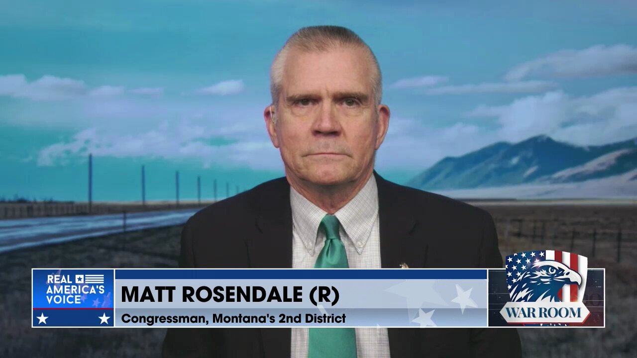 Rep. Matt Rosendale Demands The Pentagon Disclose Their Knowledge Of ...