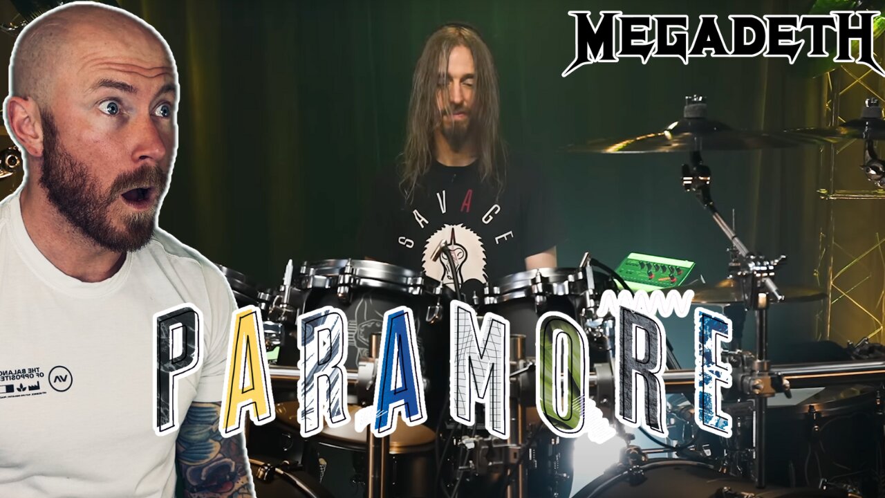Drummer Reacts To - Megadeth Drummer Hears Paramore For The First Time ...