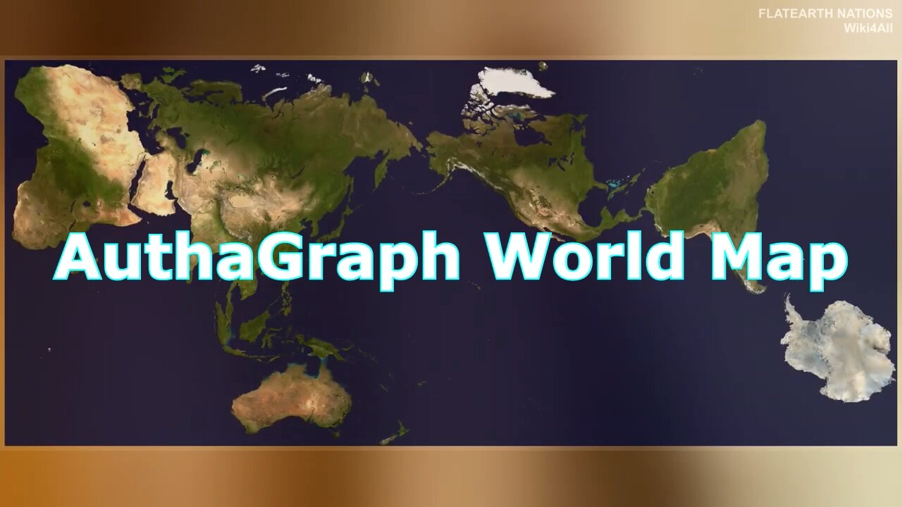 AuthaGraph Map (Known World Map on the Moon Map) Is Used in Official ...