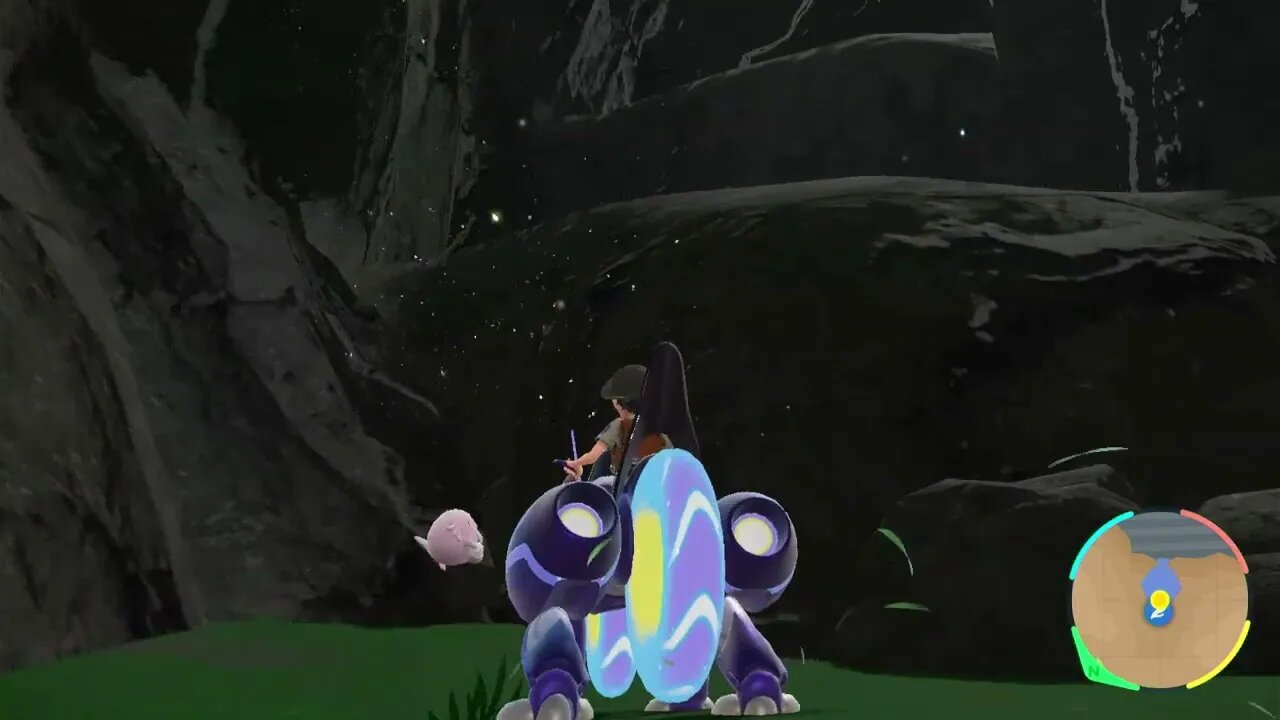 Pokémon Violet - Hidden Cave in Great Crater of Paldea