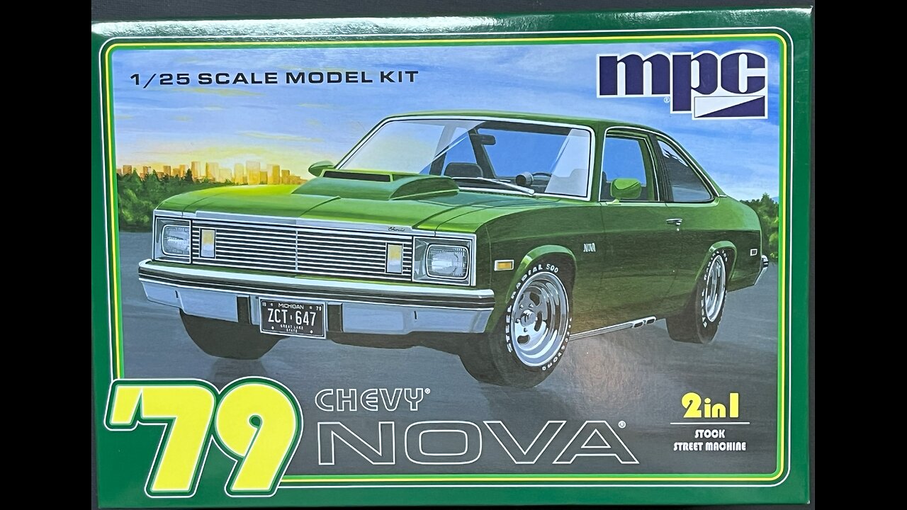 The 1979 Chevy Nova MPC model kit review