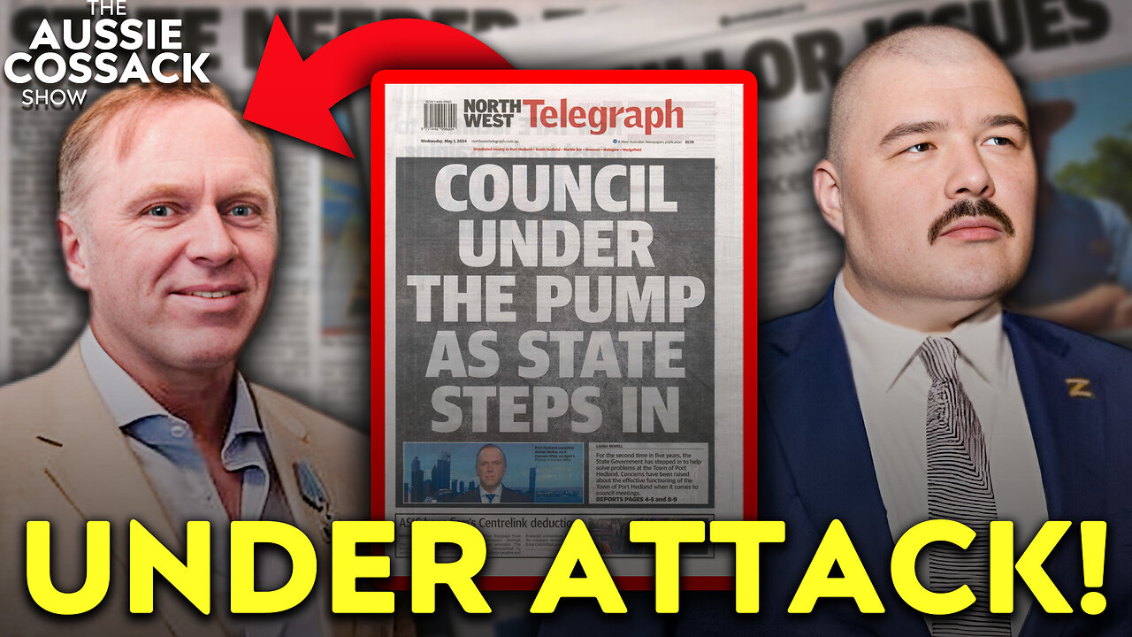 The Aussie Cossack Show: Councillor Adrian McRae Under MSM Attack!