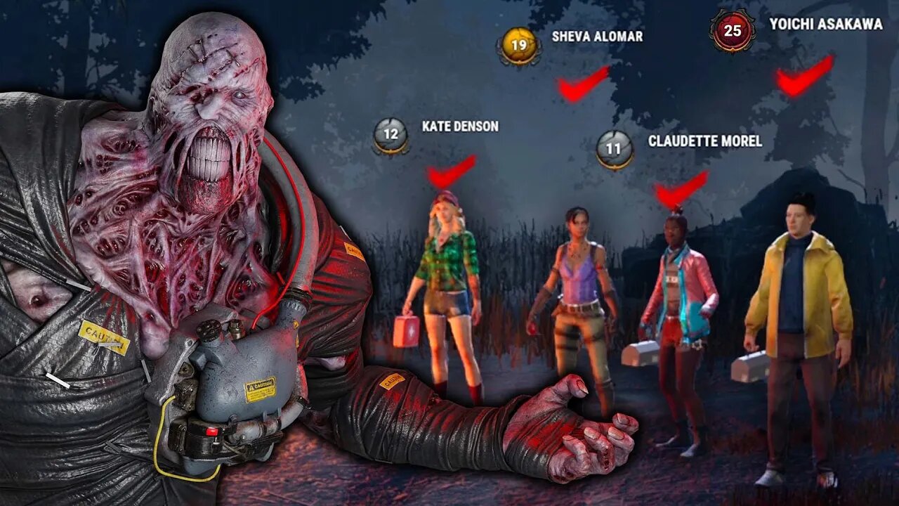 THE MOST INTENSE NEMESIS MATCH I'VE EVER PLAYED! - DBD Pro Rank 1 ...