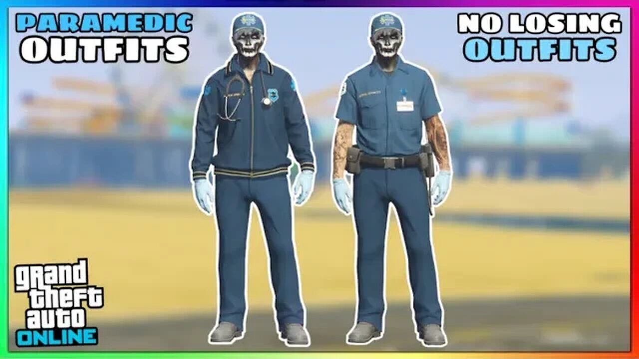 *New* How To Get The Blue Paramedic Outfits (Xbox Series X/S & PS4/5 ...
