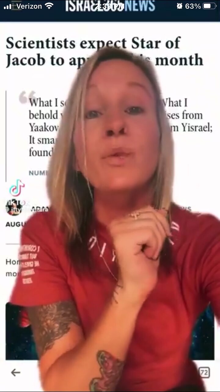 THE STAR OF JACOB TO APPEAR ON THE 27TH INTERESTING