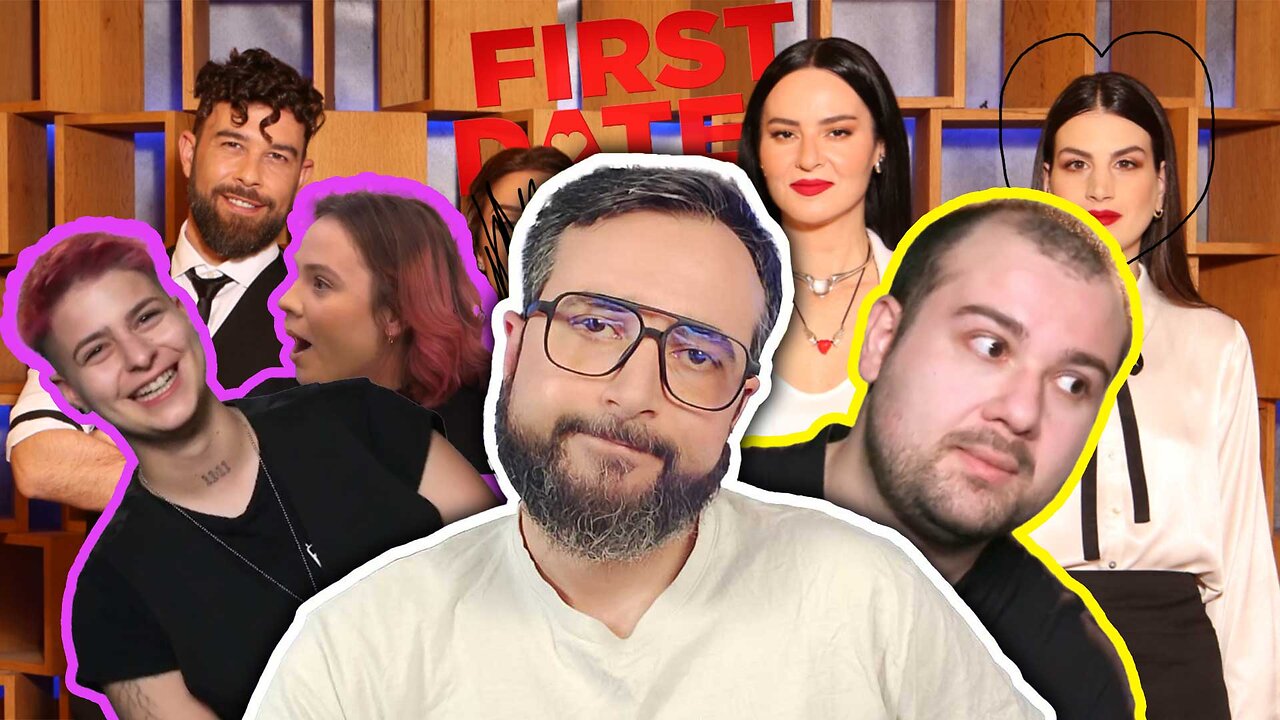 Η Φεμ, Η Μασκ ΚΑΙ Το Σιγανό Ποταμάκι - React Στο First Dates Greece S02 ...