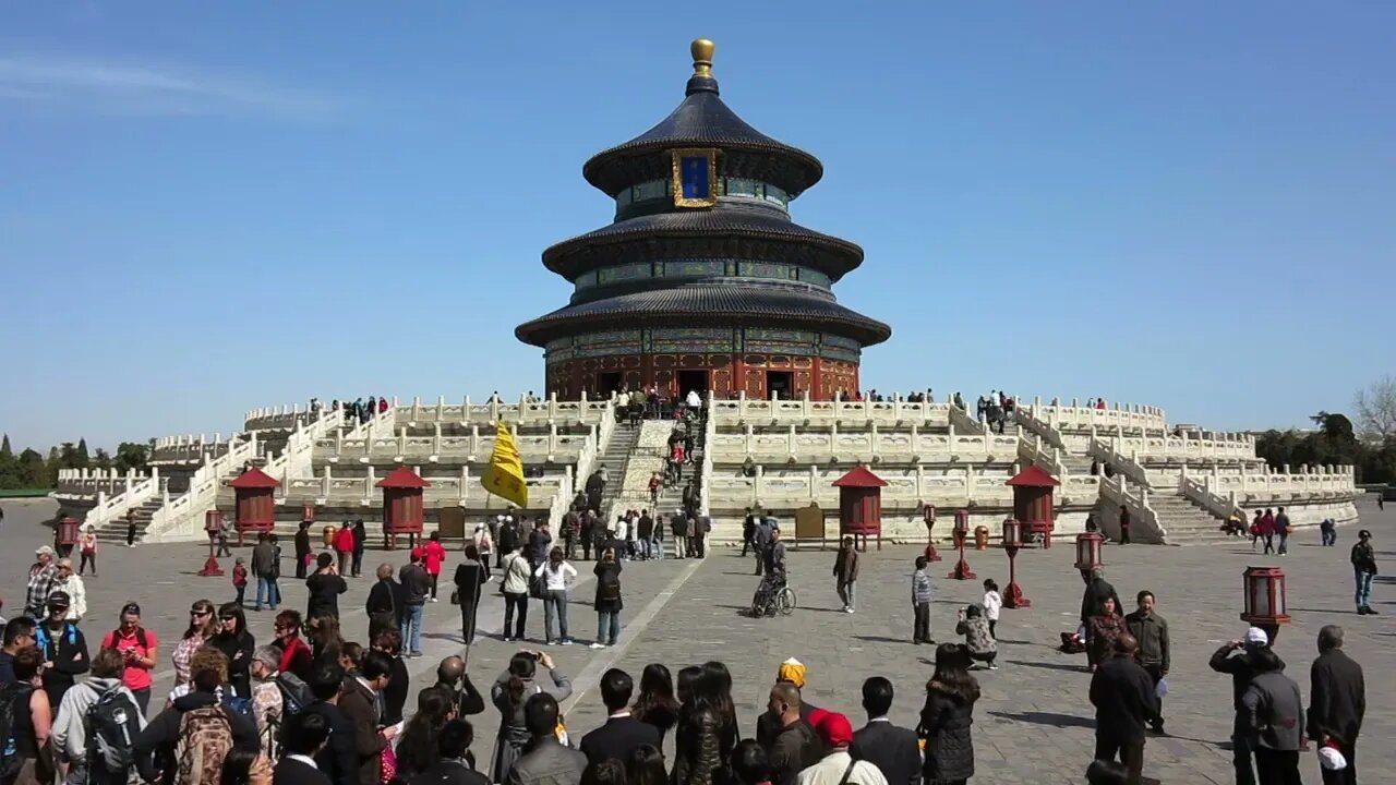 tian tan complex temple of heaven qinian dian temple beijing prc ...