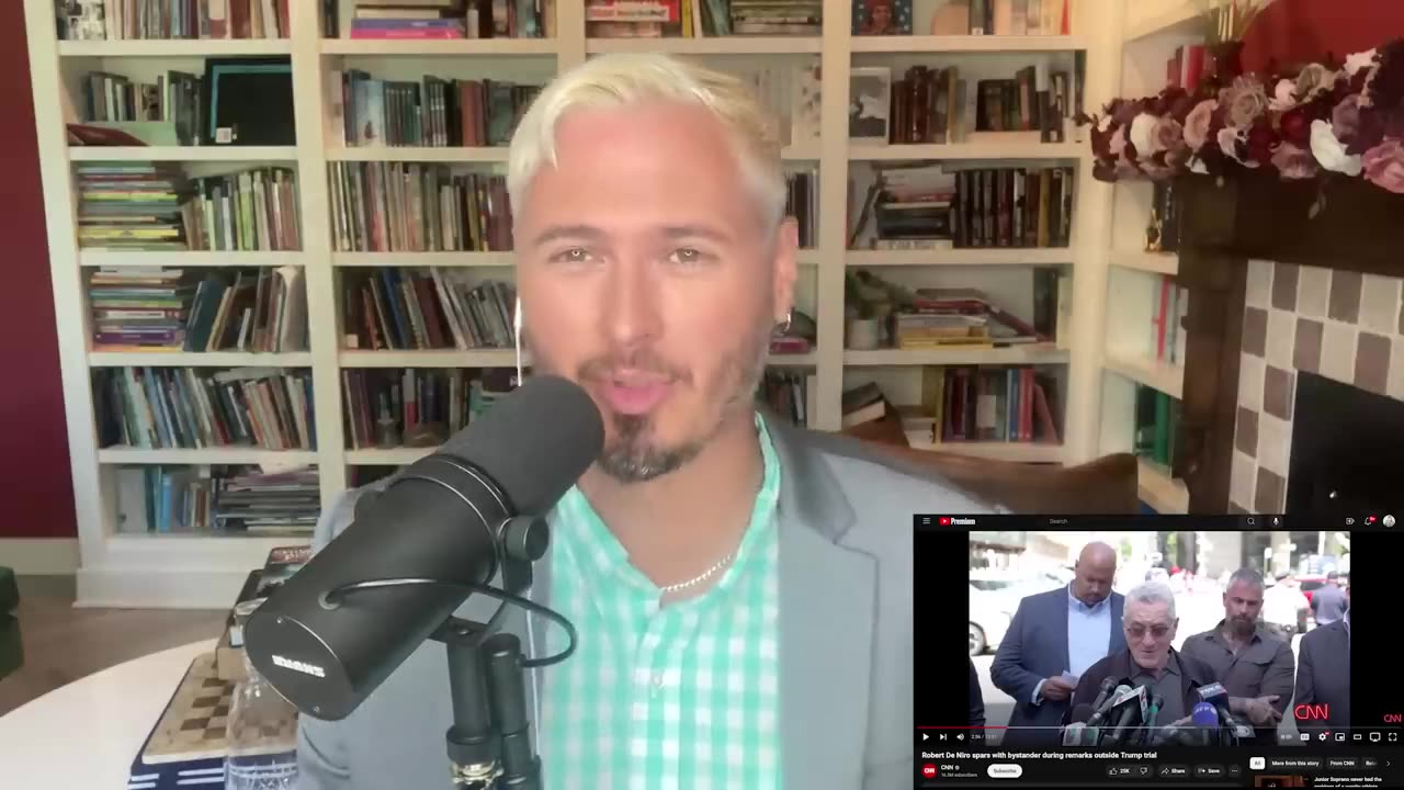 Robert De Niro SPAZZES On Pro-Trump Heckler In Press Conference _ The ...