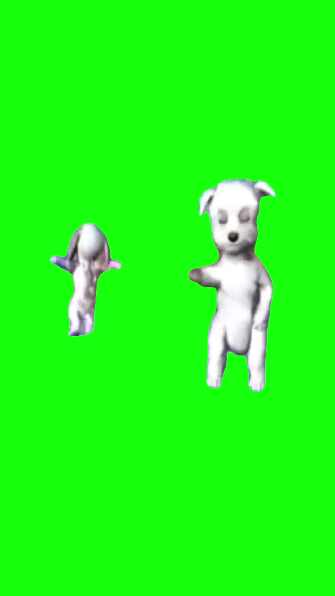 The Dancing Dogs From Barbie and the Diamond Castle | Green Screen