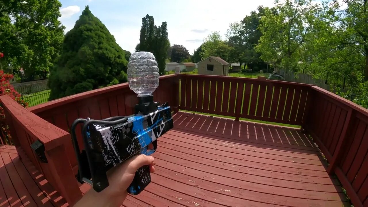 Unboxing: Electric Gel Ball Blaster - Uzi Splatter Ball Blaster with ...