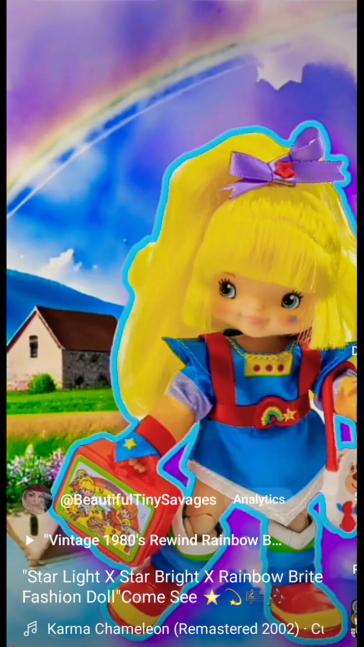 "Star Light X Star Bright X Rainbow Brite Fashion Doll"Adorable Come See ⭐💫🎼🎶