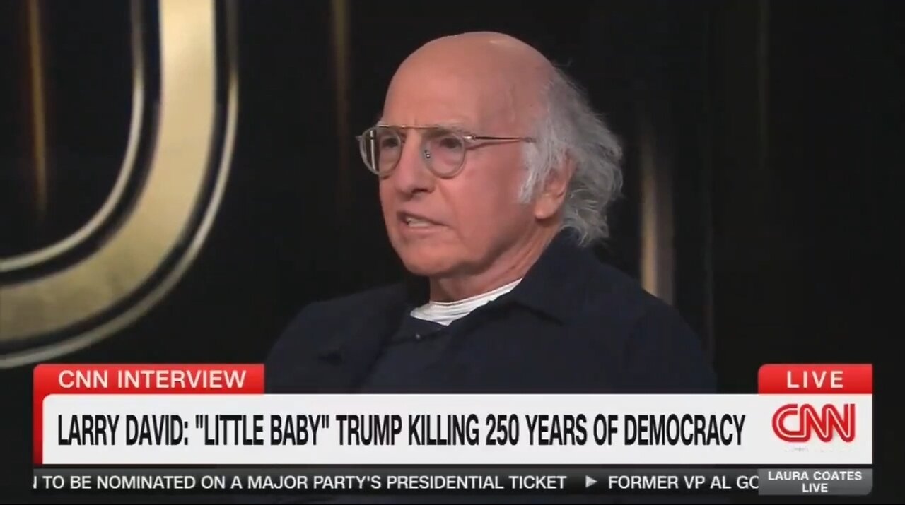Larry David Proves His Trump Derangement Syndrome