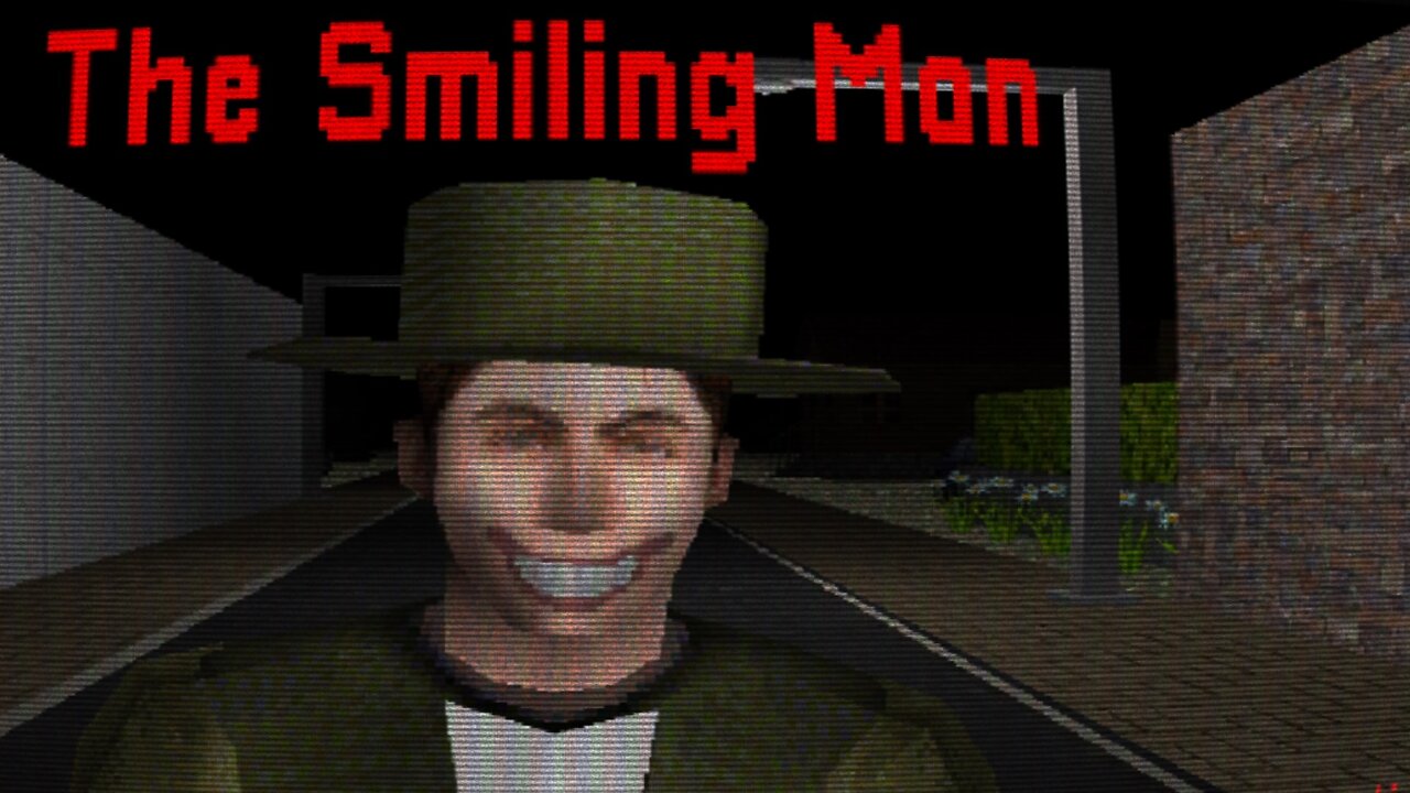 The Smiling Man - PSX VHS Stalker Horror Game He Watches You Wherever ...