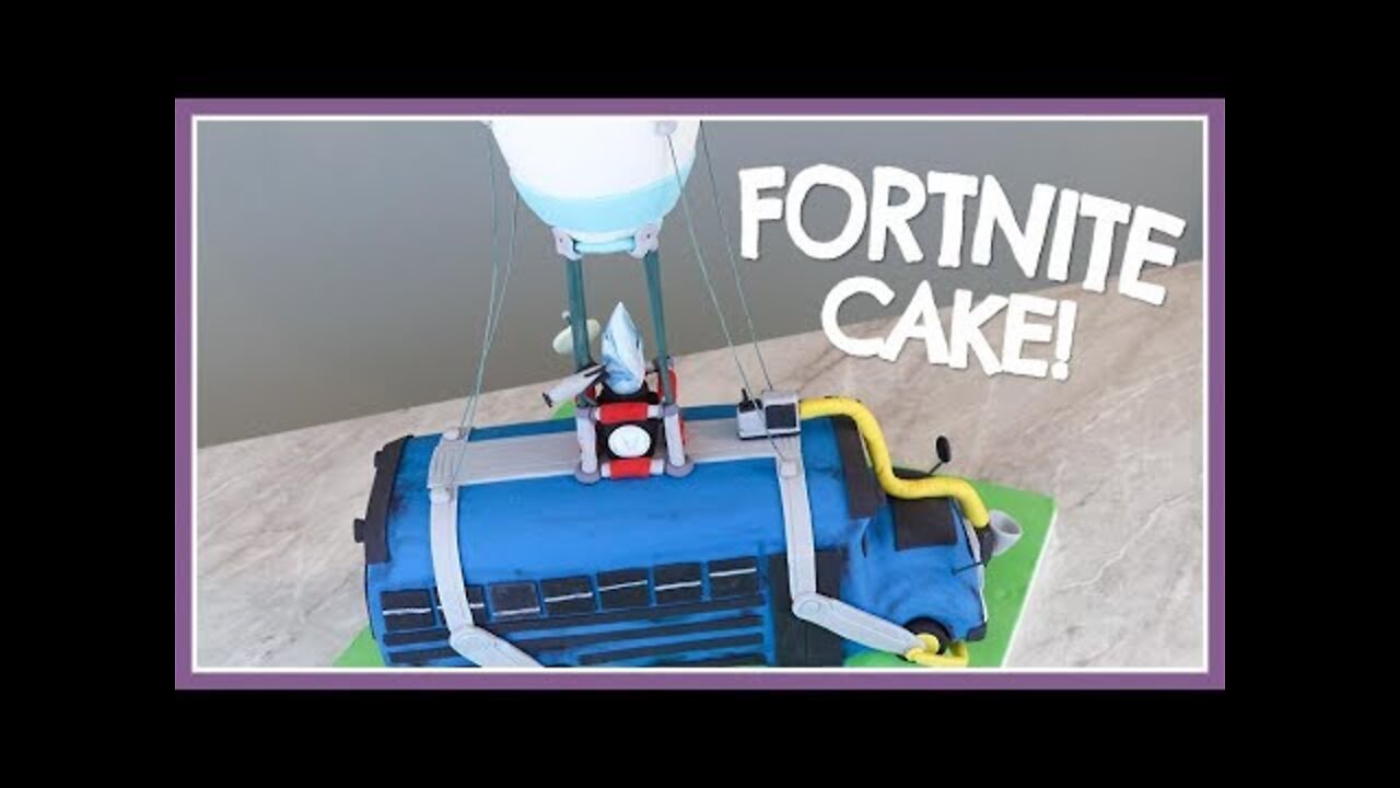 CopyCat Recipes Fortnite Battle Bus Cake cooking recipe food recipe ...