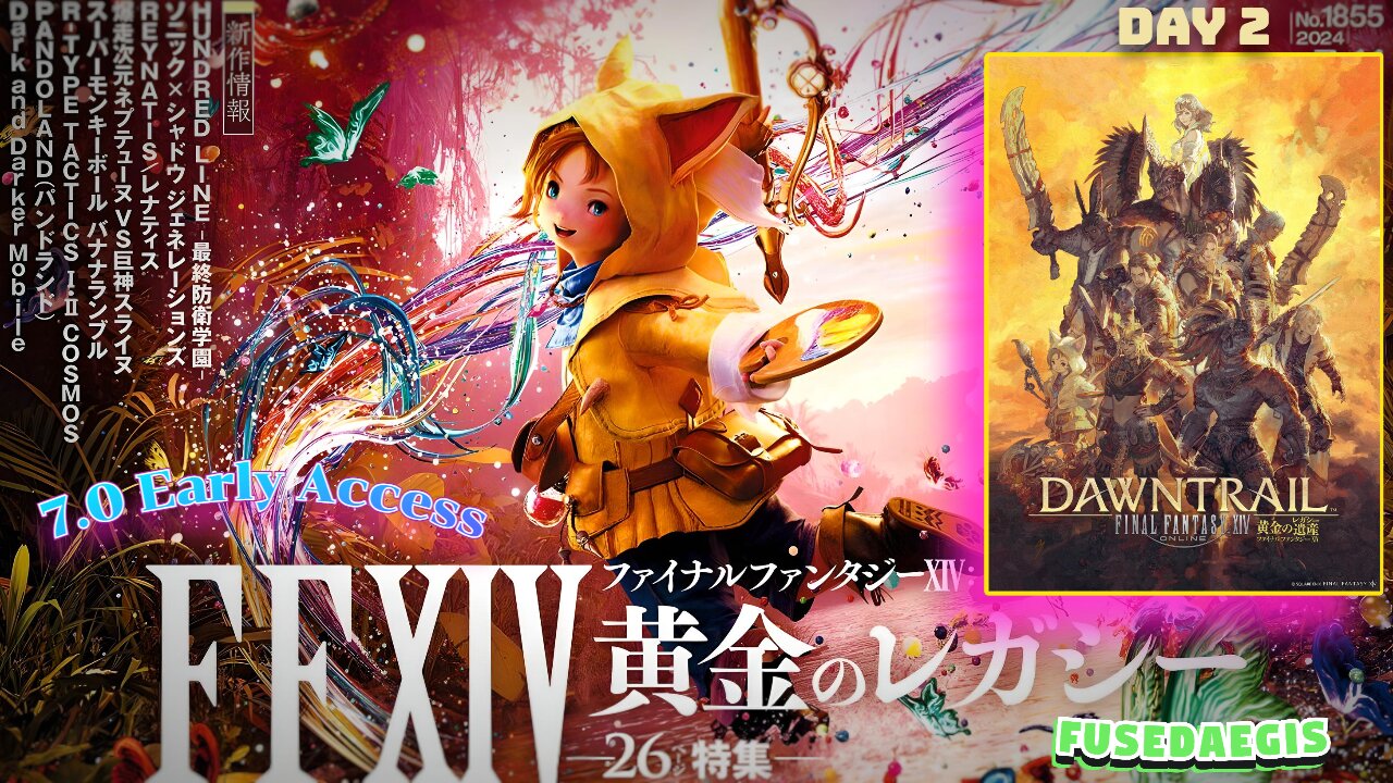 Thuggin' as Bob Ross 🎨🖌️, Pictomancer Leveling | Final Fantasy XIV 7.0 ...