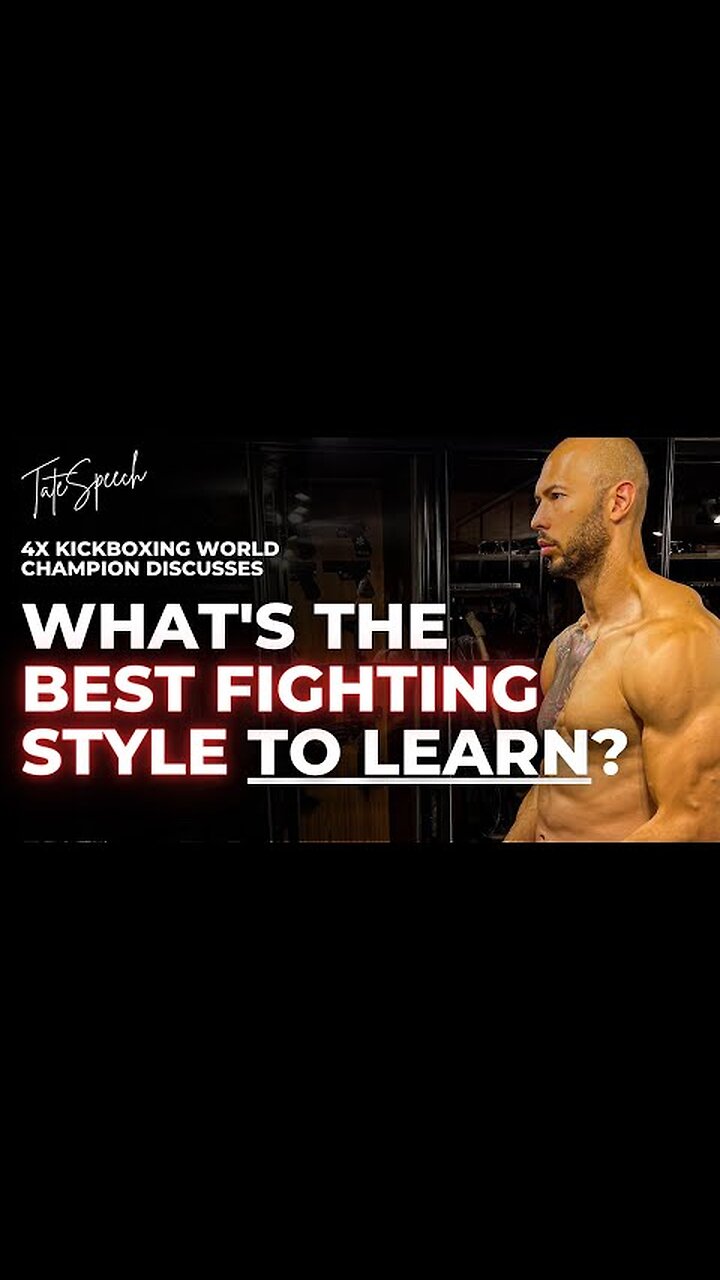 Tate REVEALS "What's the BEST fighting style to LEARN?" 😳👊👊