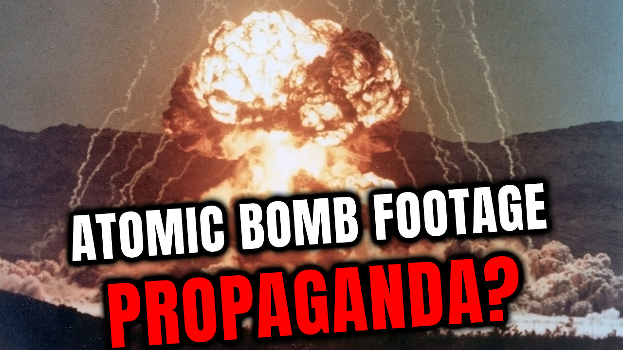 🌐All the Atomic Bomb Footage from the 1950's are propaganda for the ...
