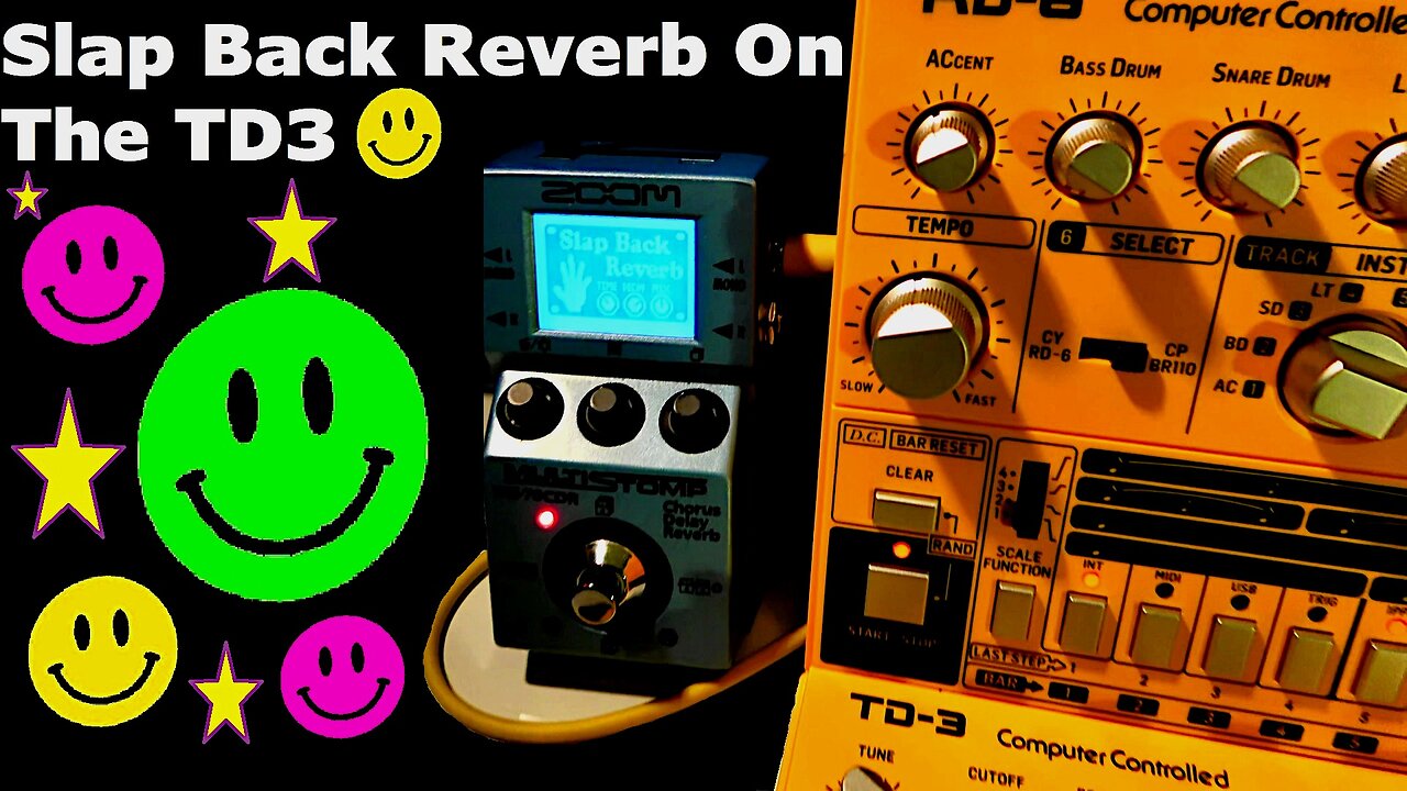 Bubbly Acid - TD3 Behringer TD-3 Bass Line Synth - RD6 Drum Machine RD ...