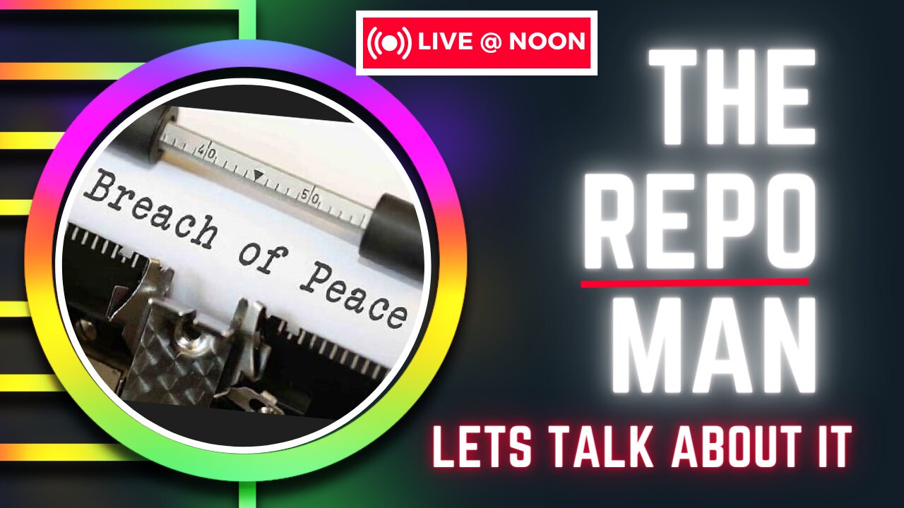 LETS TALK ABOUT RANDOM STUFF - THE REPO MAN? YOUTUBE CENSORSHIP. COME ...