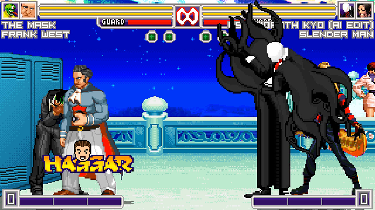 MUGEN - Frank West & The Mask vs. Slender Man & Psychopath Kyo - Download