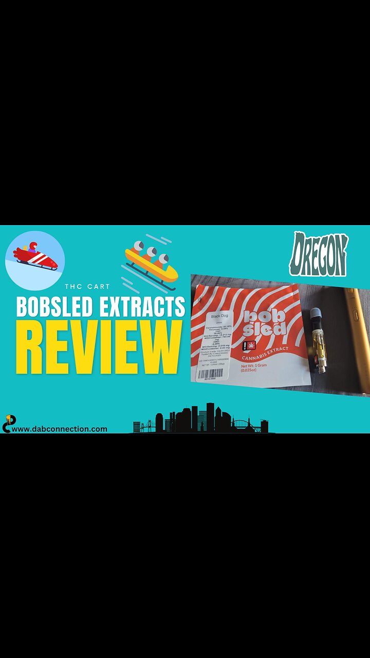 Bobsled Extracts Cart Review - Good Mental and Physical Relief