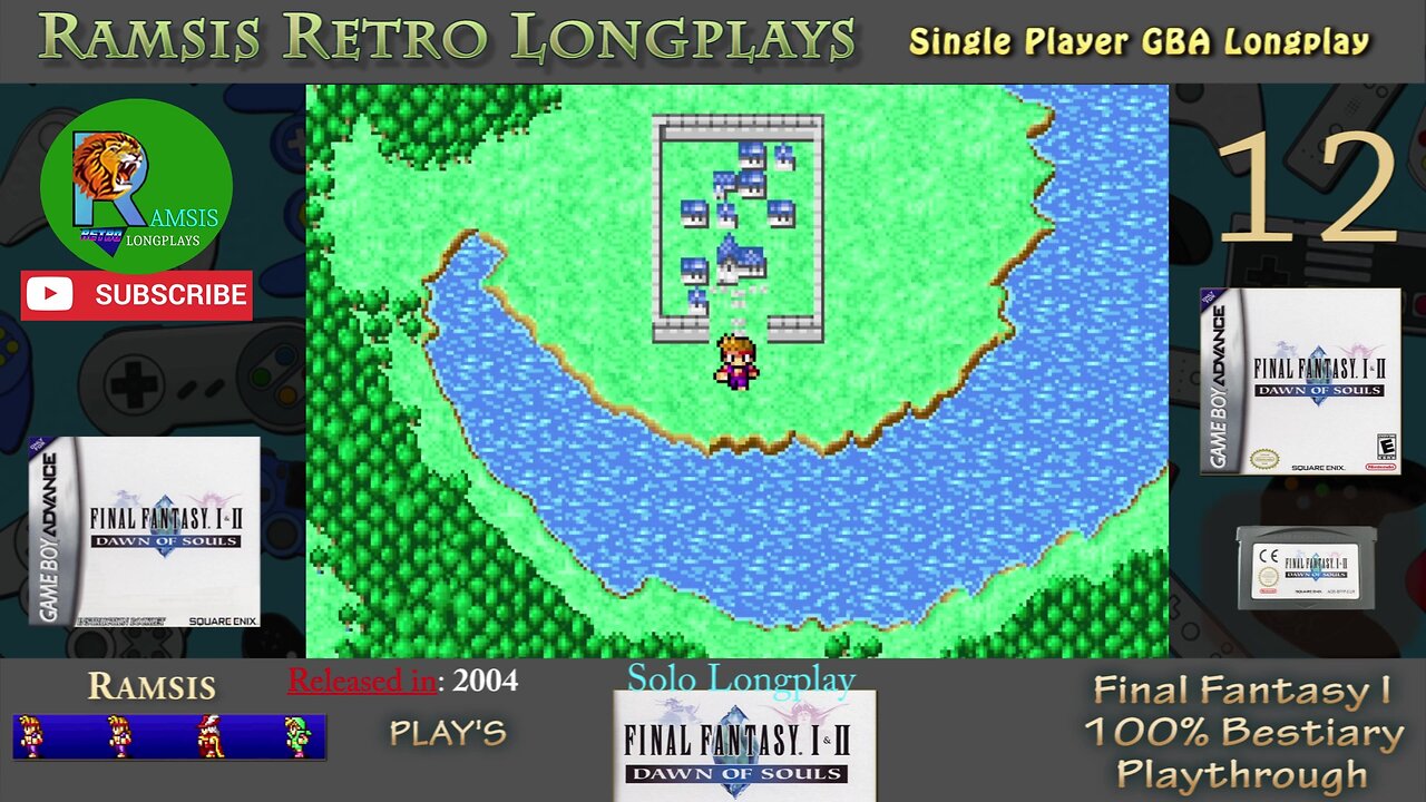 Final Fantasy I : Dawn of Souls | Volcano and Marilith | 100% Bestiary ...