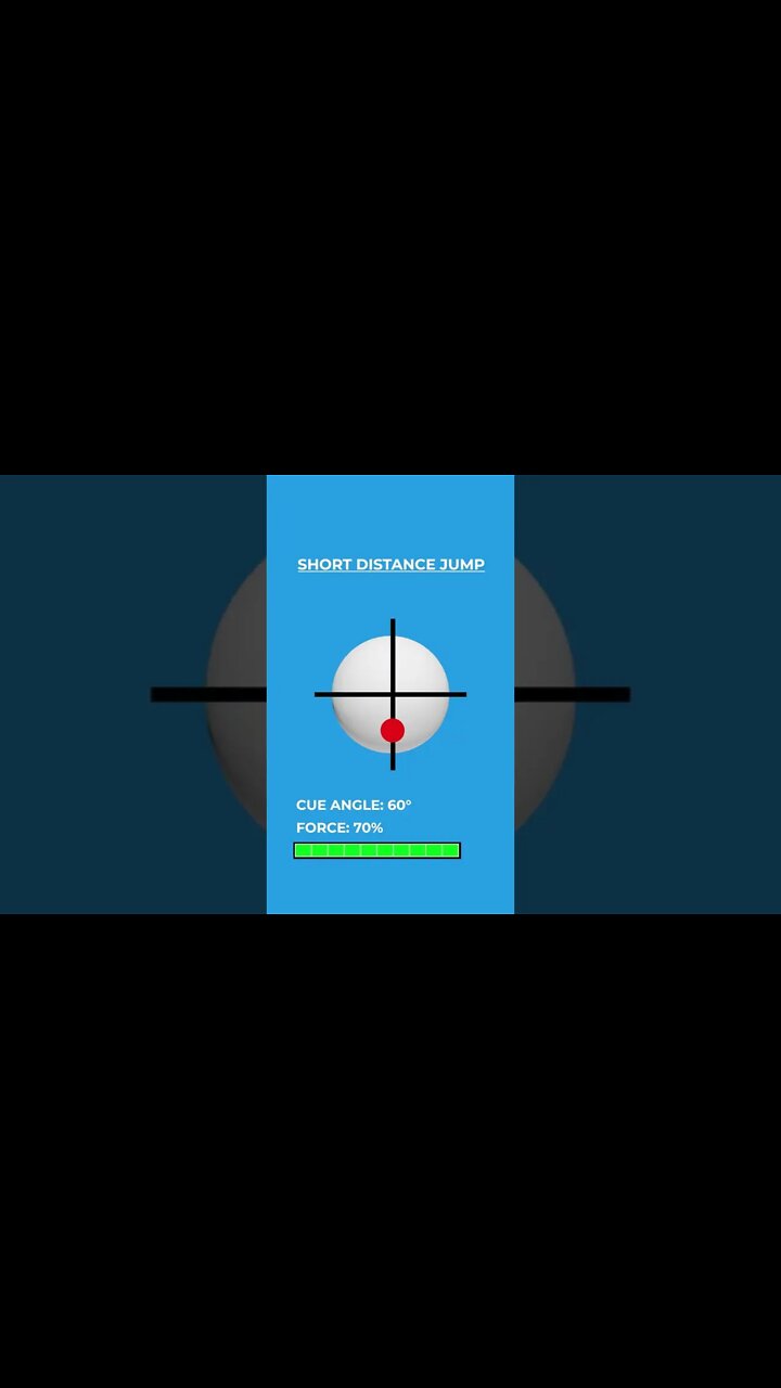 Venom Trickshots: Pool Tutorial Jump Shot Techniques Part 1 #shorts