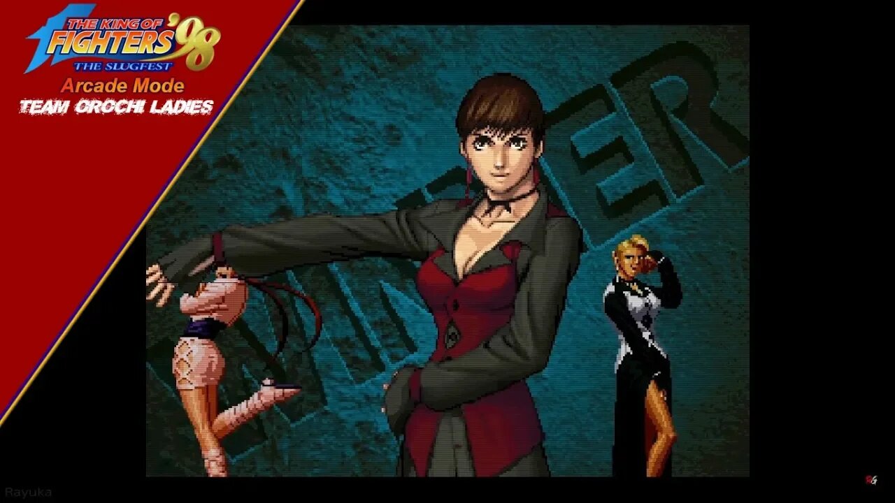 The King of Fighters 98: Arcade Mode - Team Orochi Ladies