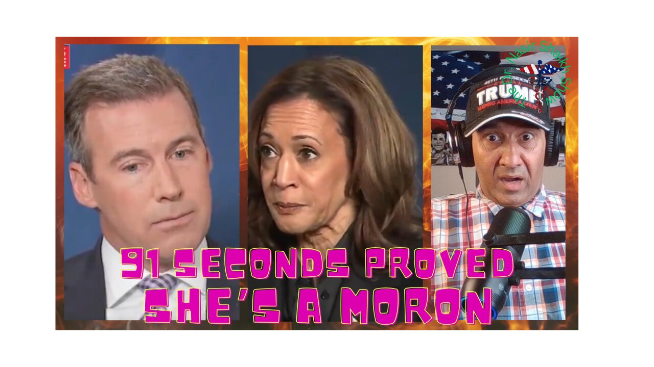 SHOCKED: KAMALA's Answer To This Question - Proves She's A Complete MORON