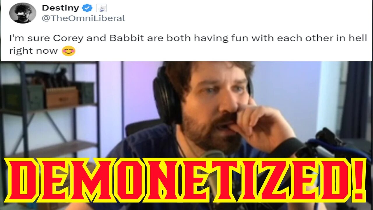 Streamer Destiny Gets DEMONETIZED After Offensive Posts On Social Media ...