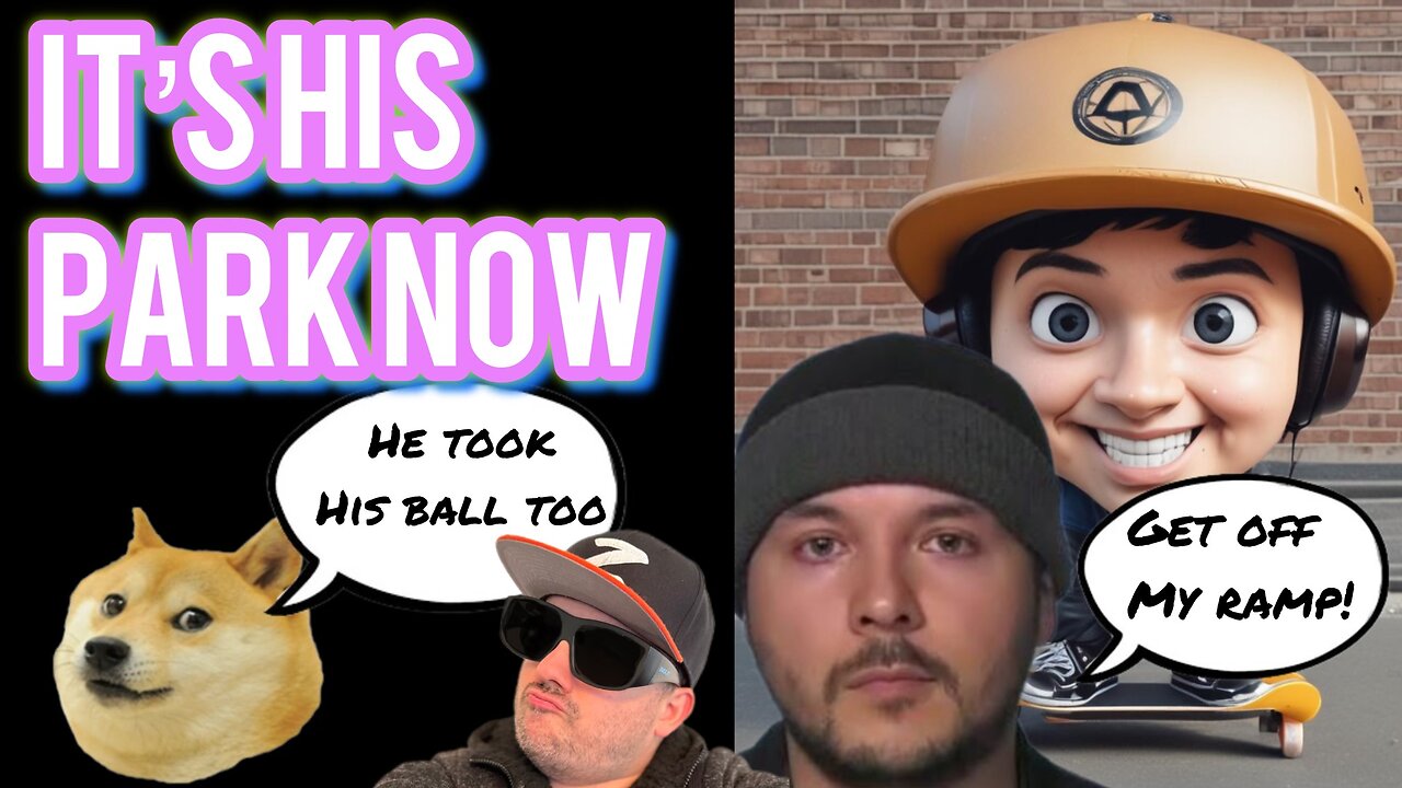 Tim Pool Wrecks Skateboarders