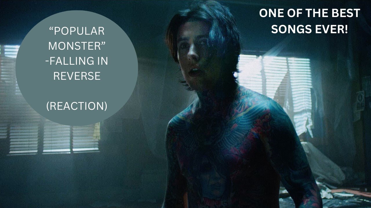 POPULAR MONSTER | FALLING IN REVERSE | ((CRAZY REACTION)) @FallingInReverse