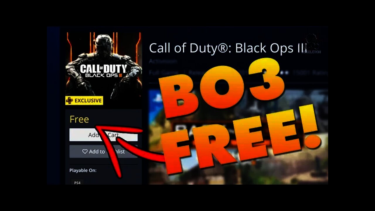 Black Ops 3 is now FREE! (How to get Black Ops 3 FREE for a Limited Time)