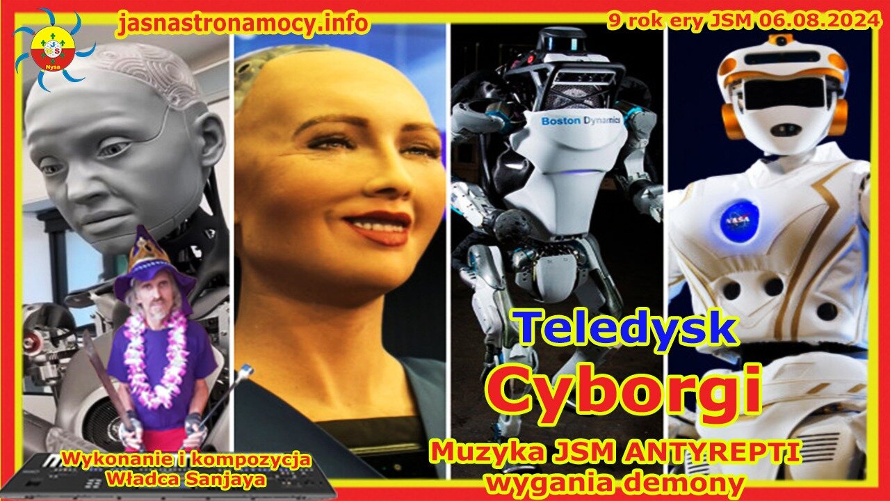 Cyborgi Teledysk Wykonanie i kompozycja Władca Sanjaya Muzyka JSM ANTYREPTI