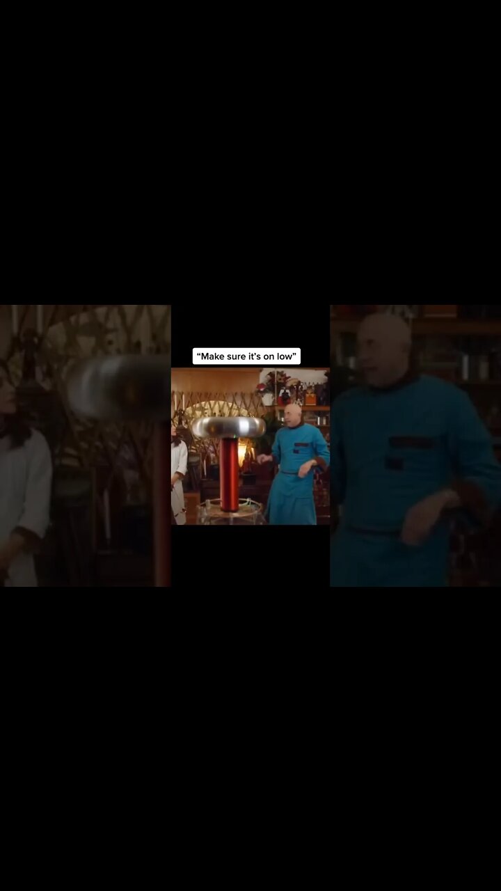 Guy gets zapped by a tesla coil