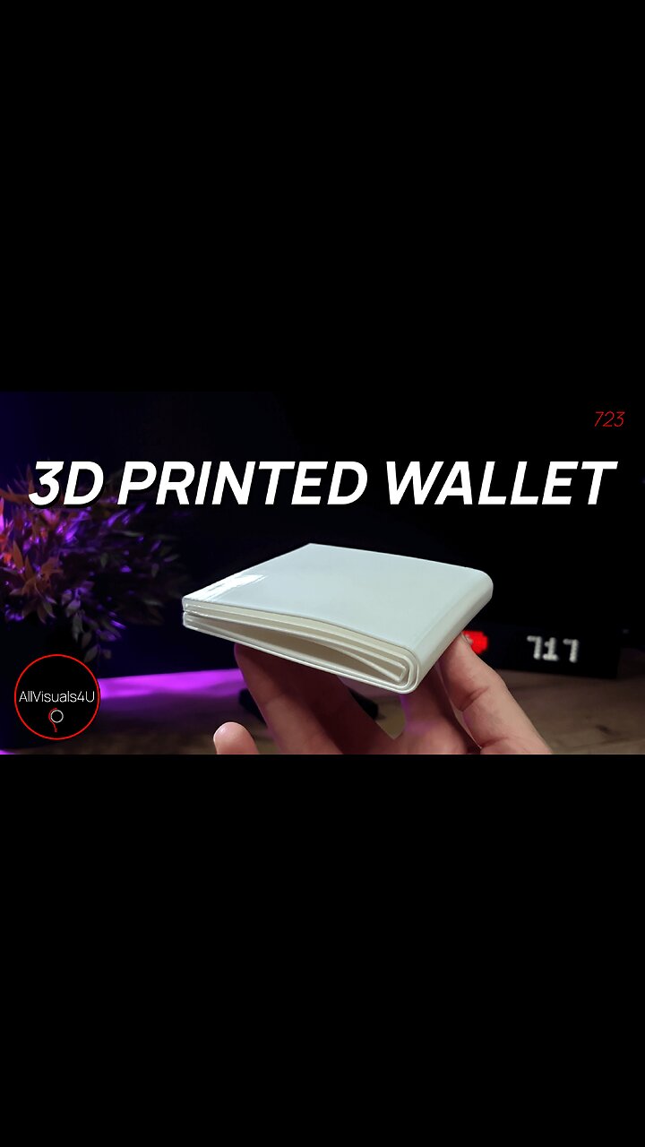 🤑 How To Make A Wallet - 3D Printed Wallet - Wallet 3D Model - Flexible ...