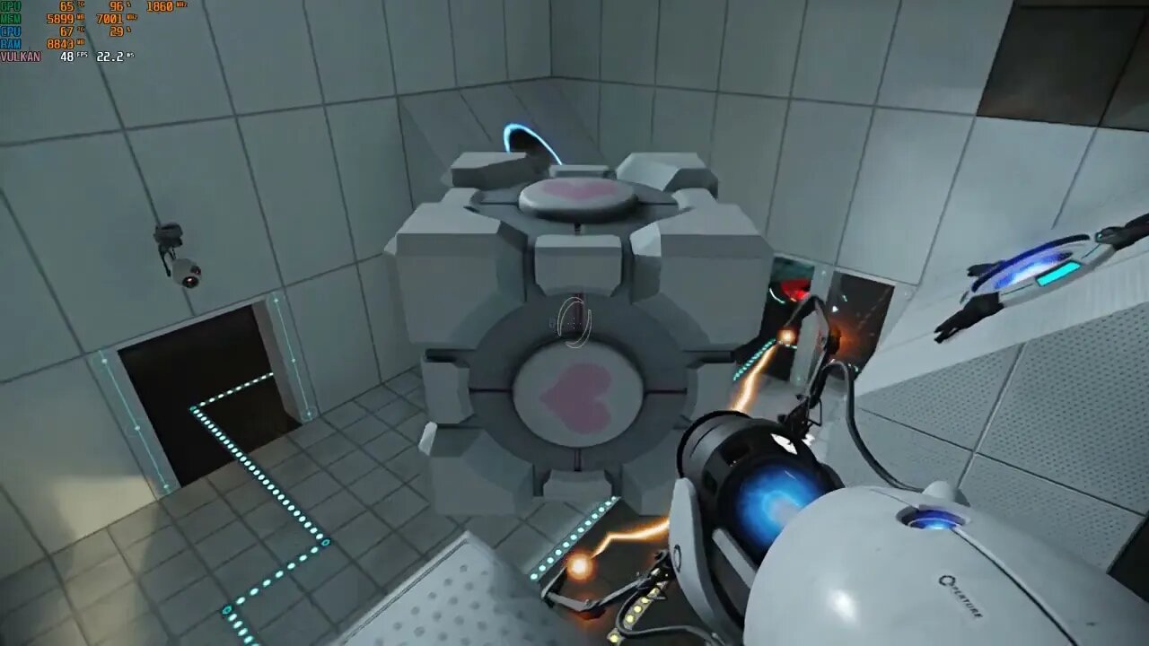 Portal with RTX (PC) Gameplay (RTX 2060, Dell Optiplex 9020, i7 4790 ...