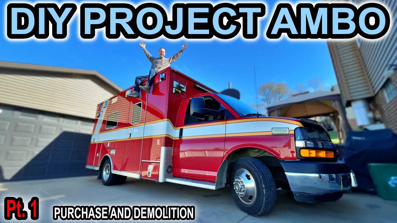CONVERTED AMBULANCE BUILD | Episode 1 - Demolition!