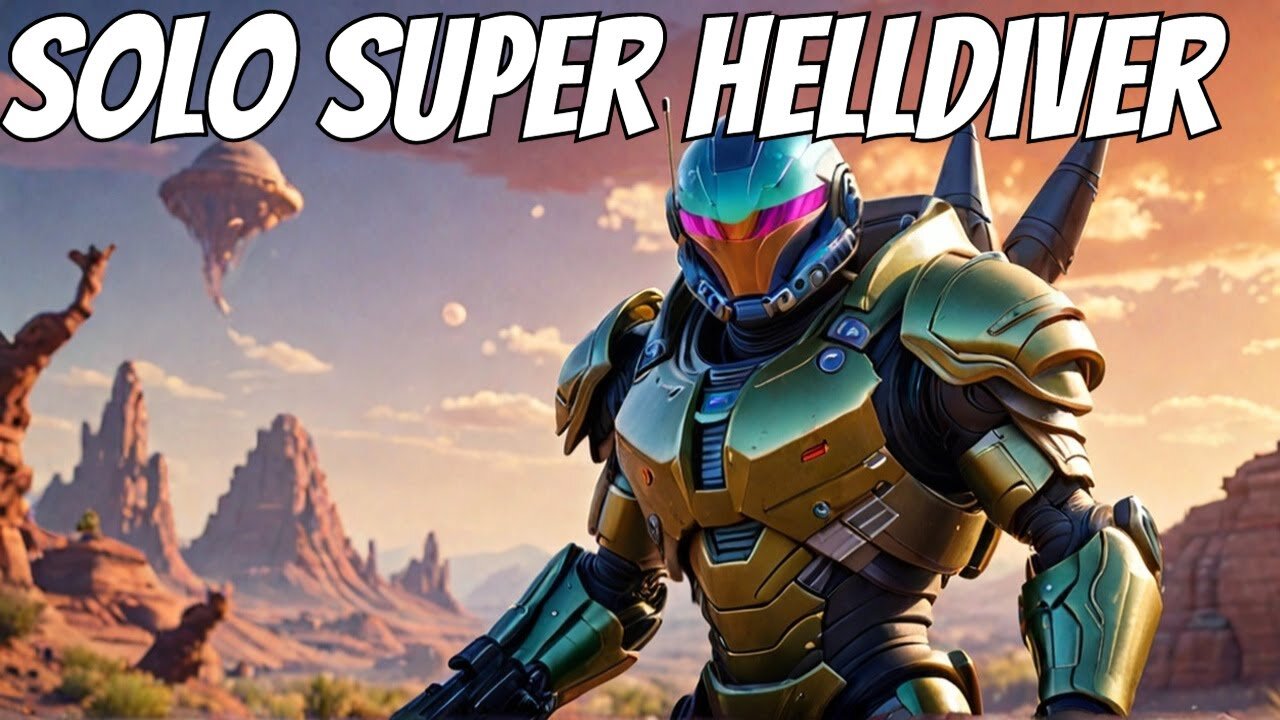 I Soloed The HARDEST Helldivers 2 Difficulty!