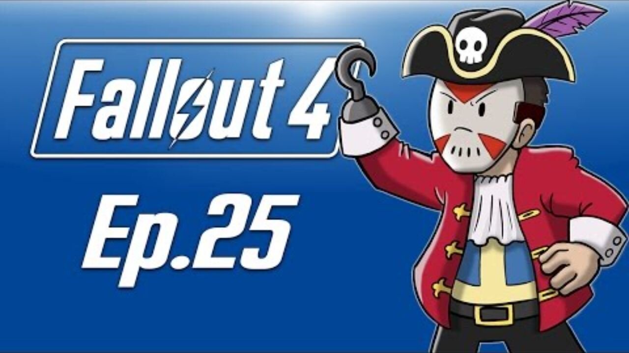 Delirious plays Fallout 4! Ep. 25 (X-01 Power Armor!) Flying Pirate Ship!!!