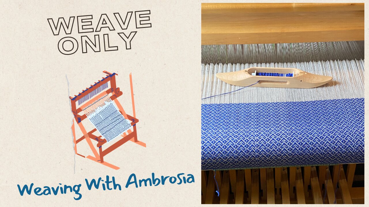 Weave Only - A Peek at my Pattern
