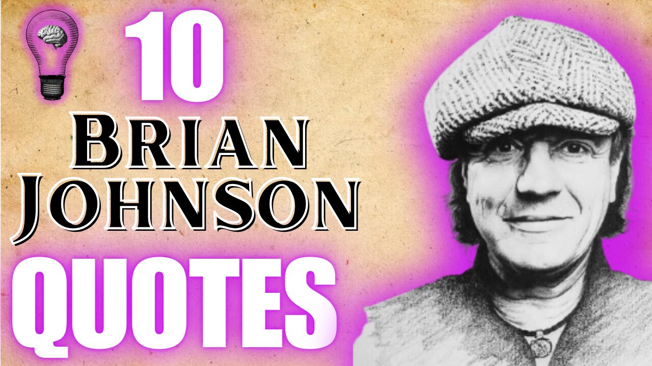 Power Up Your Life with 10 Rocking Brian Johnson Quotes: For Those ...