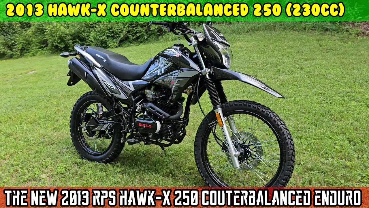 NEW 2023 Hawk X 250 Counterbalanced engine details and differences from ...