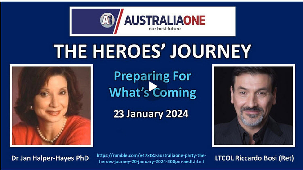 AustraliaOne Party - The Heroes' Journey (23 January 2024) -Riccardo ...