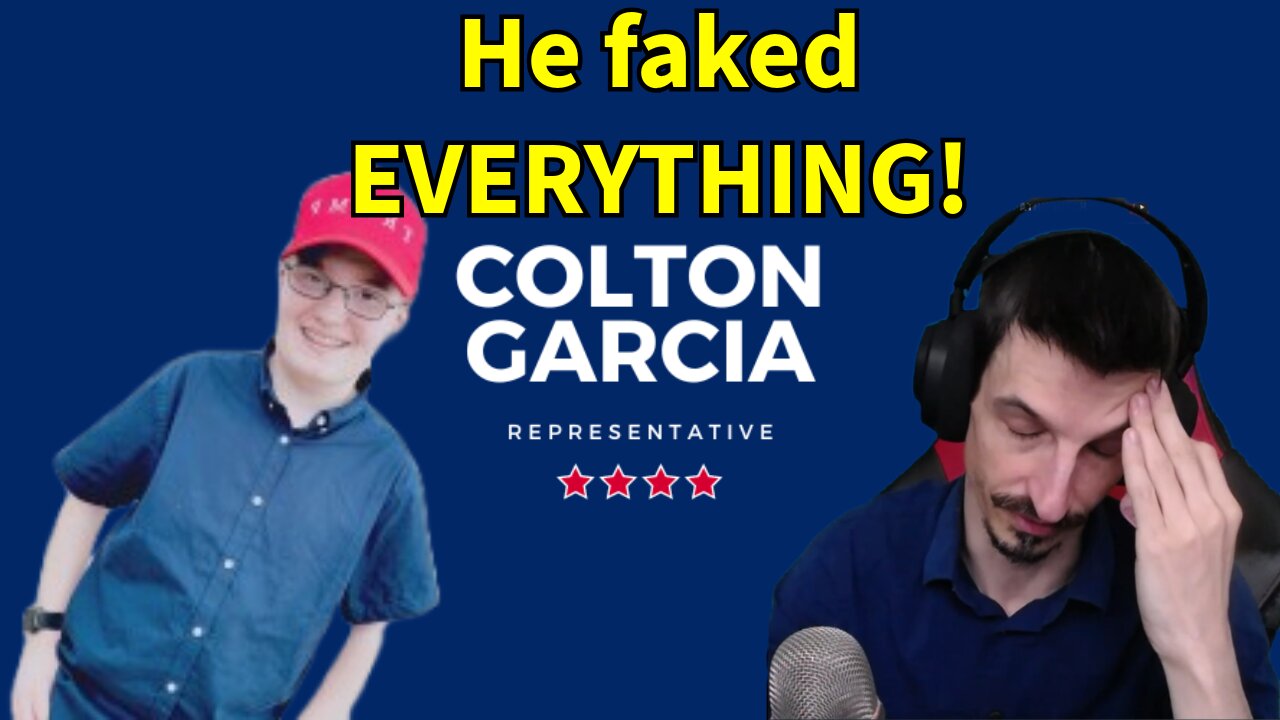 I meet the worlds fakest analyst. Colton Garcia!