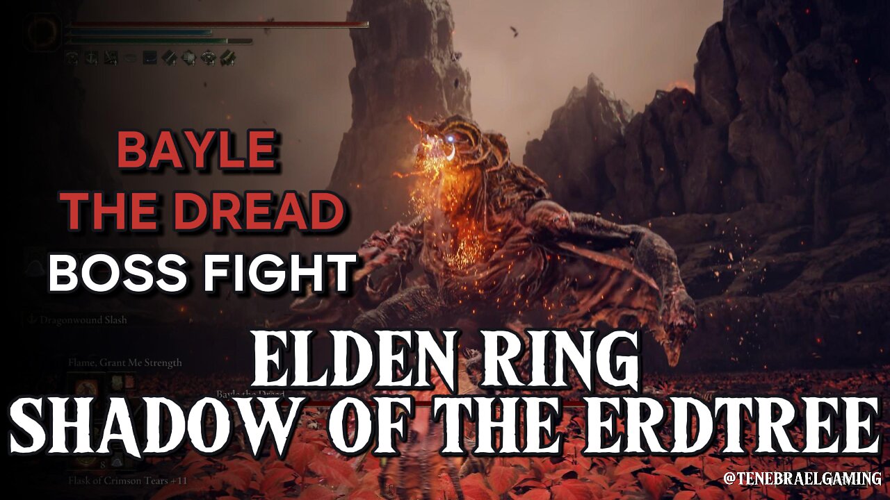 BAYLE THE DREAD #eldenring #shadowoftheerdtree #BOSSFIGHT