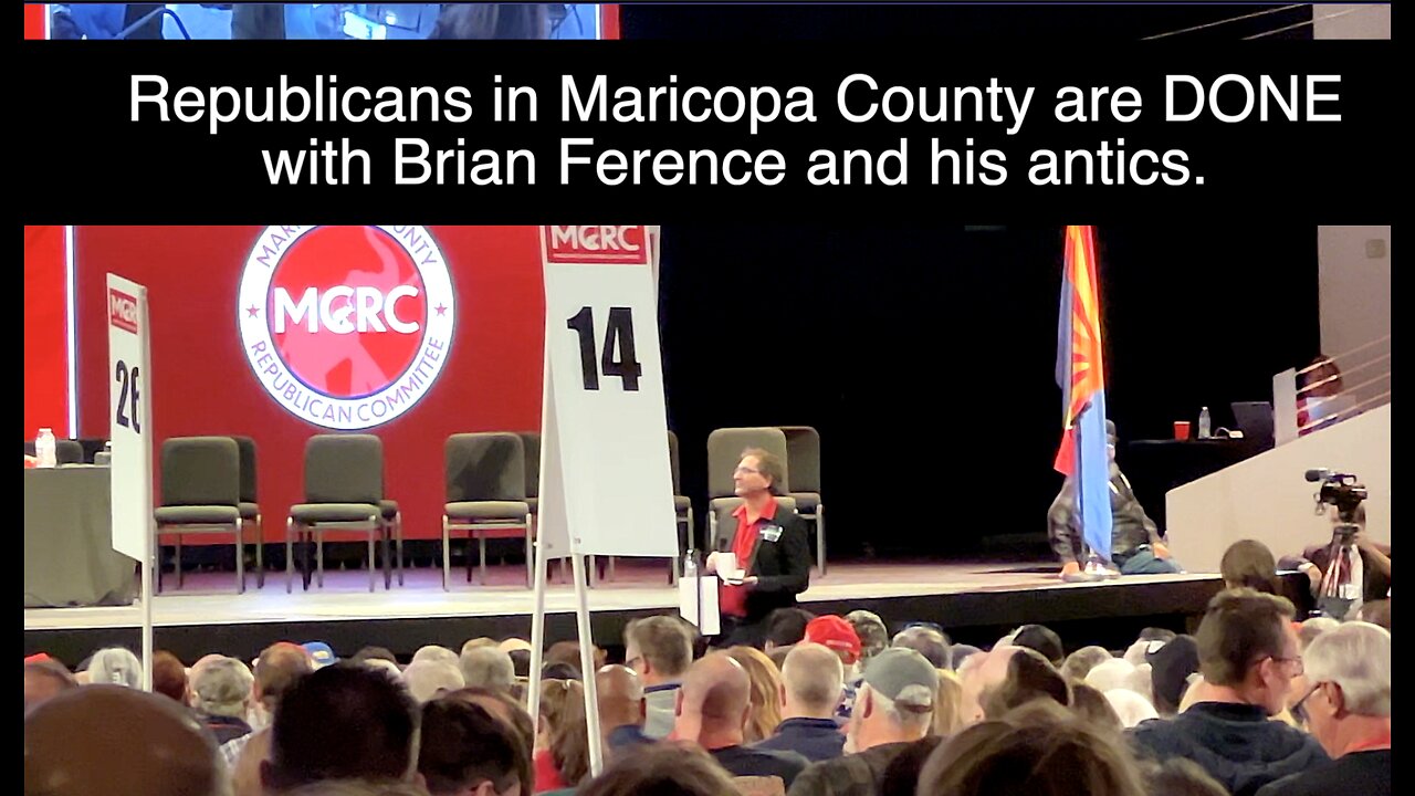 Brian Ference BOOED by the MCRC audience. Jim O'Conner tries to save ...