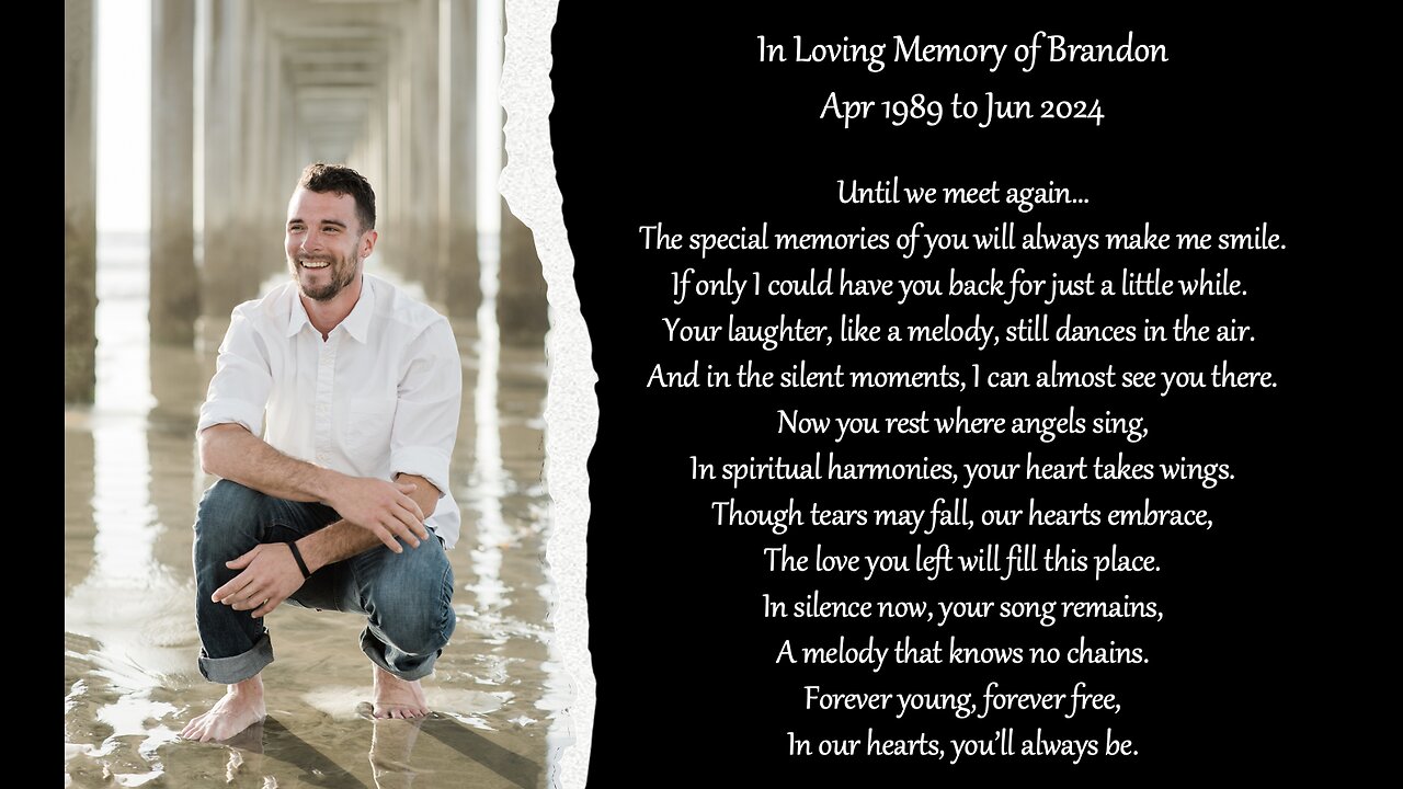 In Loving Memory of Brandon Manners